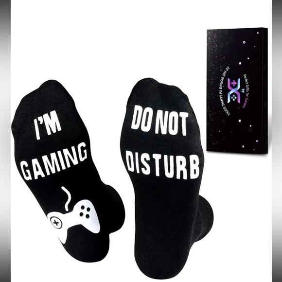 do not | Other | Do Not Disturb Im Gaming Socks For Men Young Men Boys ...